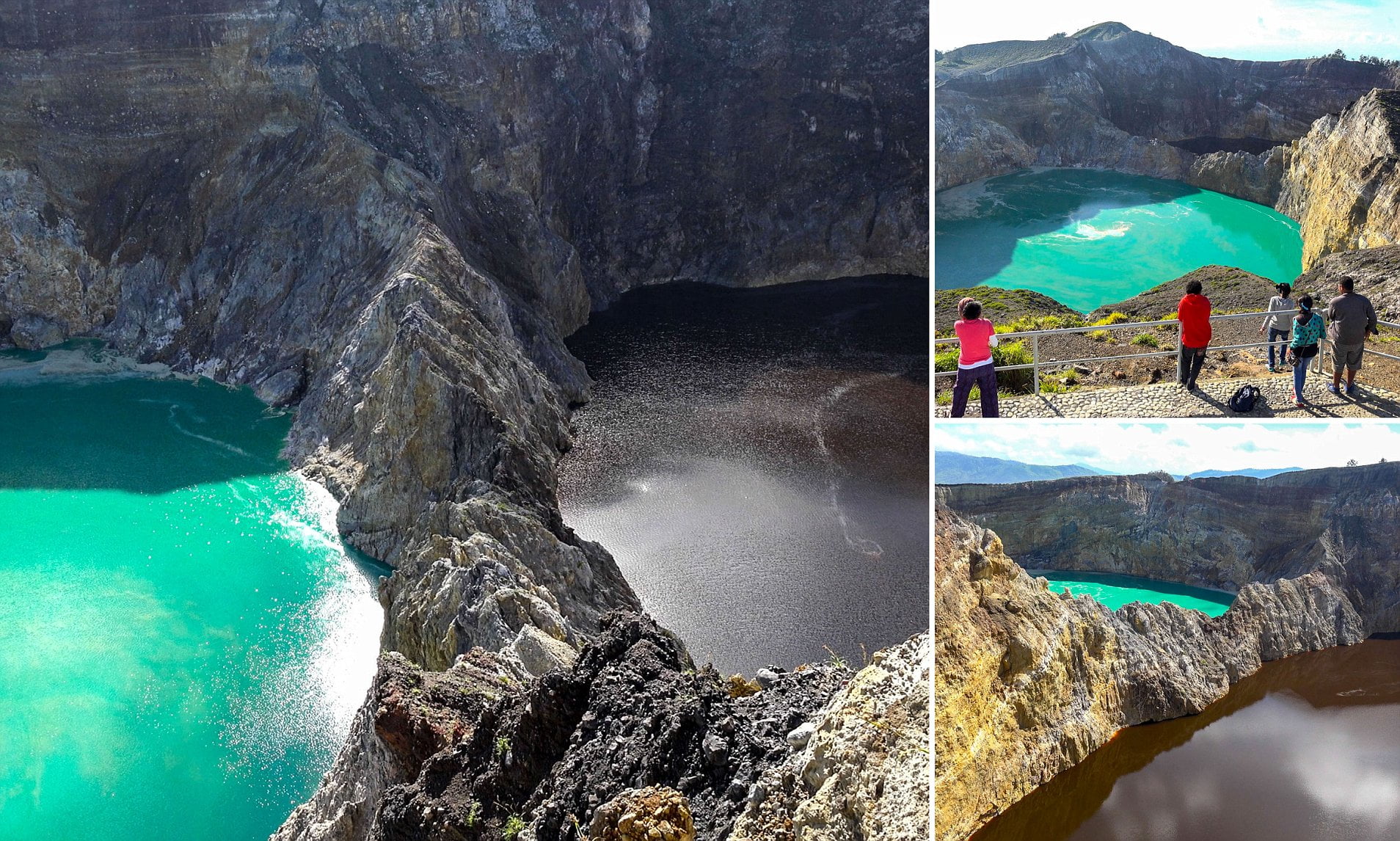 Indonesia's Volcano Lakes: Color-Changing Natural Wonders | Explore ...